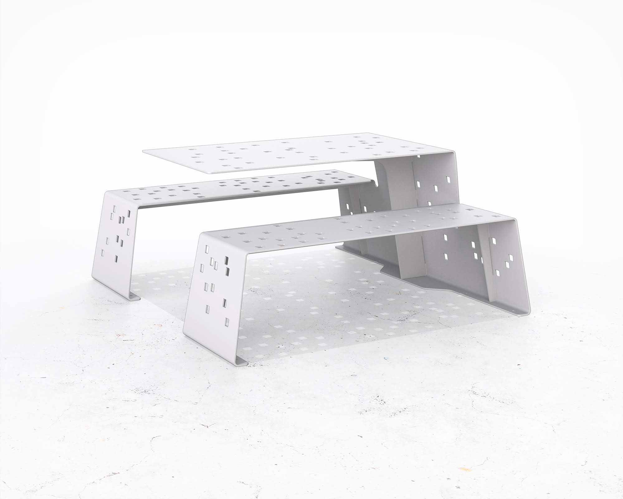 Sit Integrated Table — Street and Garden
